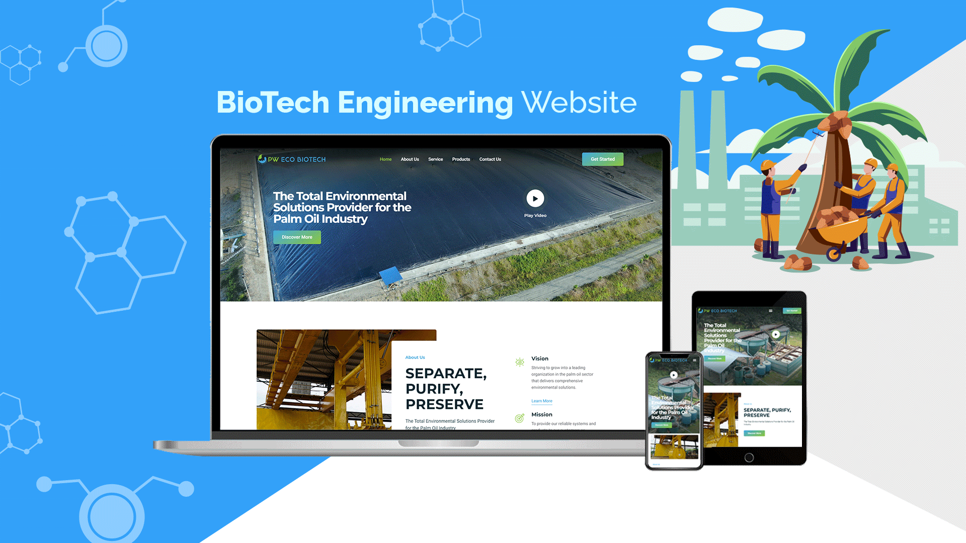 biotech-engineering-website-development